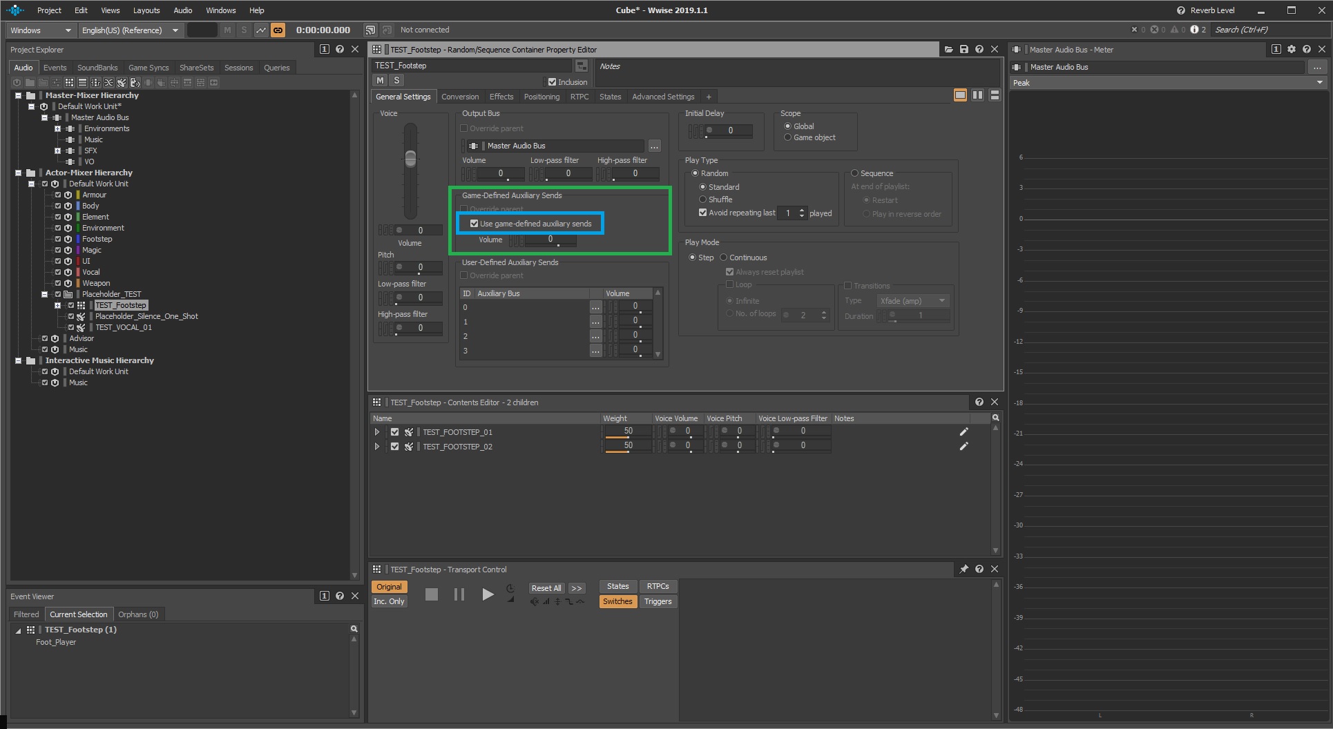Wwise CUBE 2019 – CHAPTER 06 B: Environment – Reverb Zones – Game Audio ...
