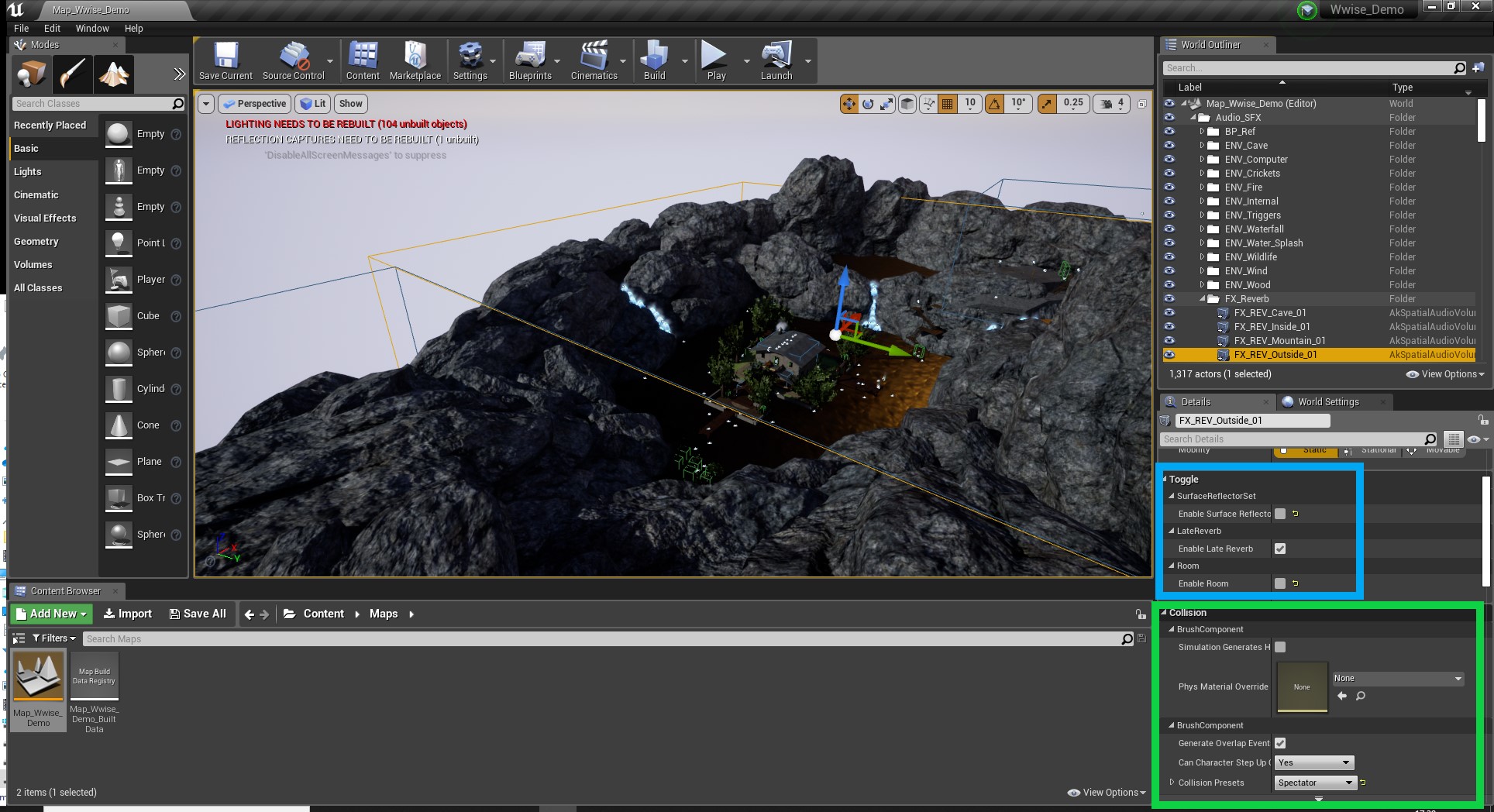 Wwise Unreal 2019 – Chapter 03C: Environment – Reverb Zones – Game ...
