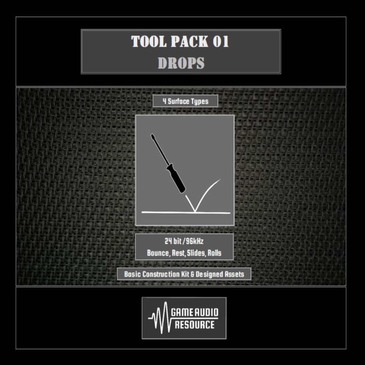 SFX Library – Tool Pack 01: Drops – Game Audio Resource